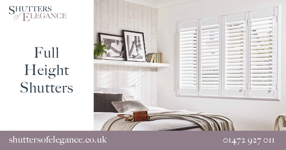 Full Height Plantation Shutters